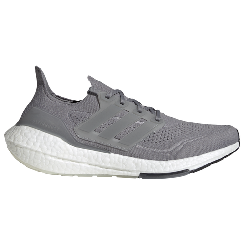 adidas Ultraboost 21 - Men's Running Shoes - Grey Three / Grey Three ...