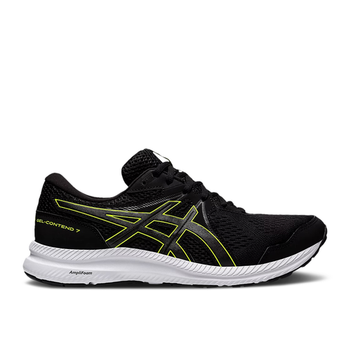 ASICS Gel Contend 7 4E Wide 'Black Hazard Green'