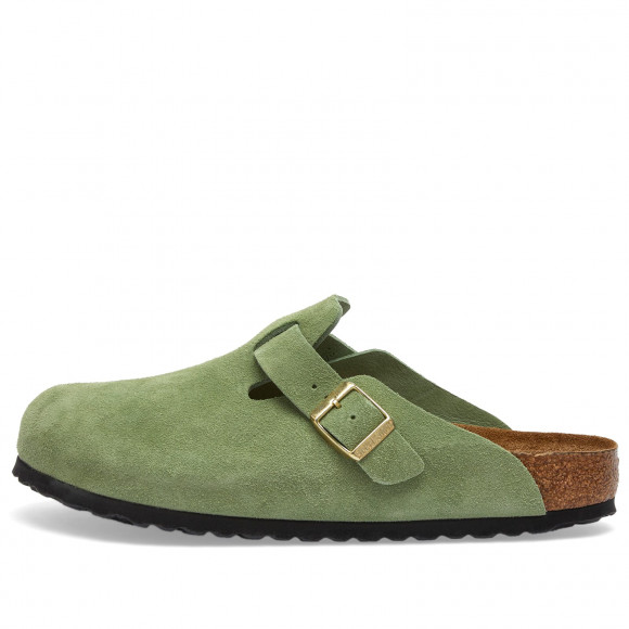Birkenstock Women's Boston Sfb Clog - Green Tea