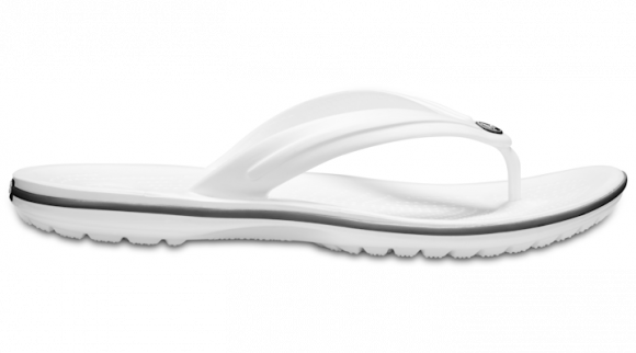 Crocs Crocband™ Flips Unisex White