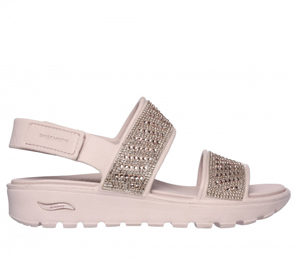 Skechers Women's Foamies: Arch Fit Footsteps - Enchant Sandals in Rose