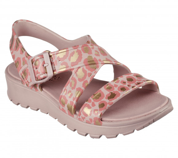 Skechers Women's Foamies: Footsteps - Fierce Vibes Sandals in Rose