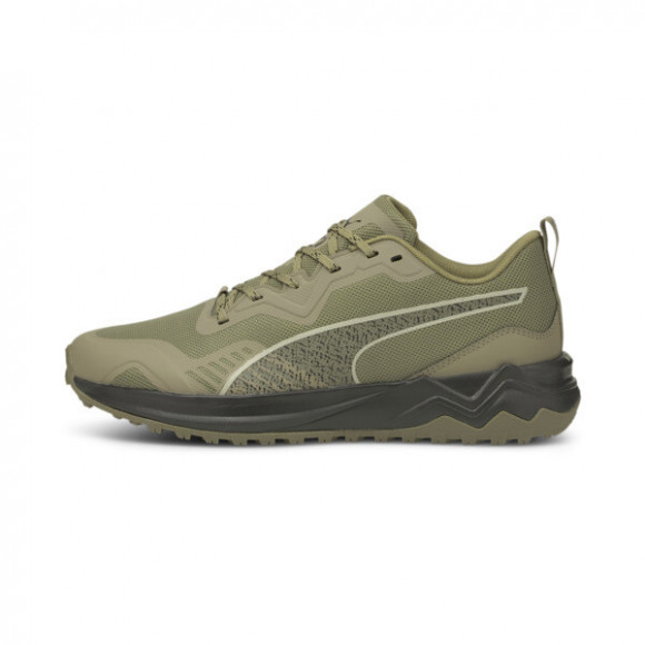 PUMA Better Foam Xterra Running Shoes in Covert Green/Black/Spray Green