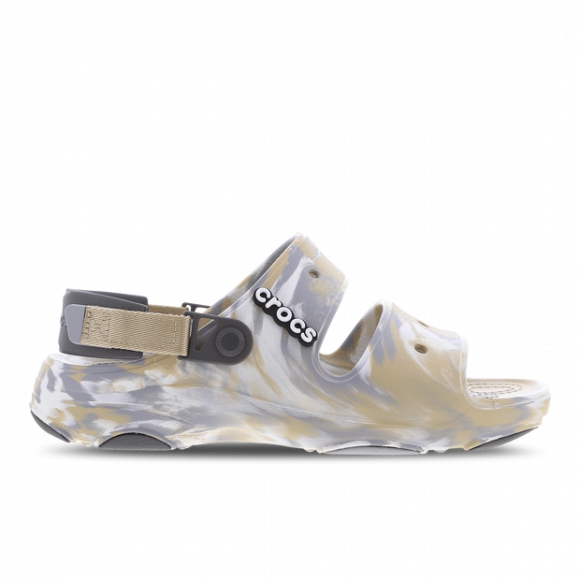 Crocs unisex Classic All-Terrain Marbled Sandals Chai / Multi