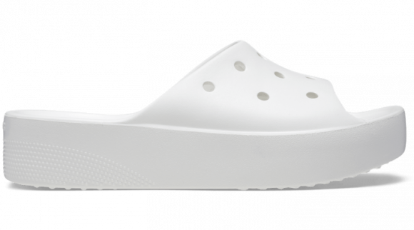 Crocs Classic Platform Slide White