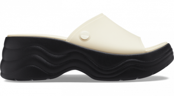 Crocs Skyline Slides Women Vanilla/Black