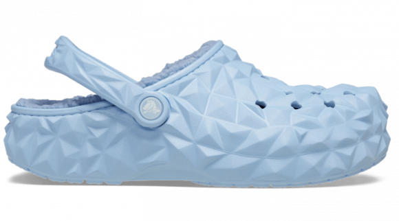 Crocs | Unisex | Classic Lined Geometric | Clogs | Blue Calcite