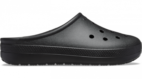 Crocs unisex Classic Low Profile Clogs Black