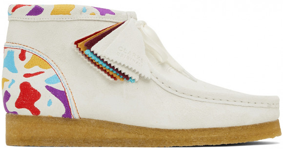 Clarks Originals White Wallabee Boots
