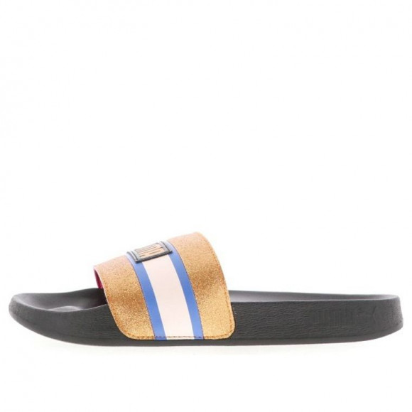 (WMNS) Puma Leadcat Ftr 90s Pop Slide Gold/Black