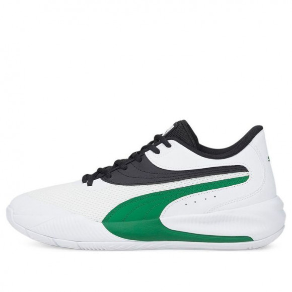 Puma Triple Low Tops Unisex White Green