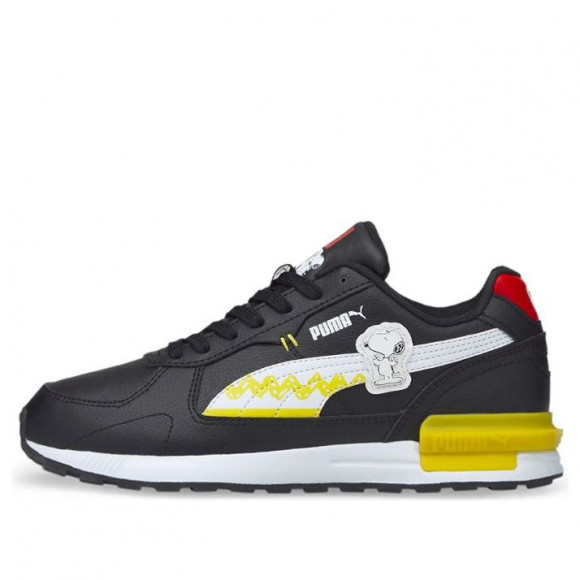 Puma x Peanuts Graviton JR K Black/White/Yellow