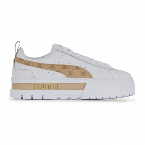 Puma (WMNS) Mayze T7 'White Brown' WHITE Skate Shoes 388712-01