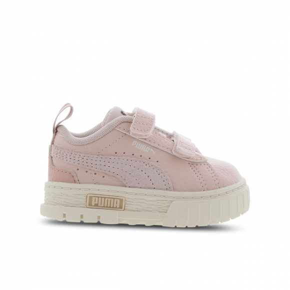 Puma Mayze Unisex Shoes - Pink - Size: 4 - Leather - Foot Locker