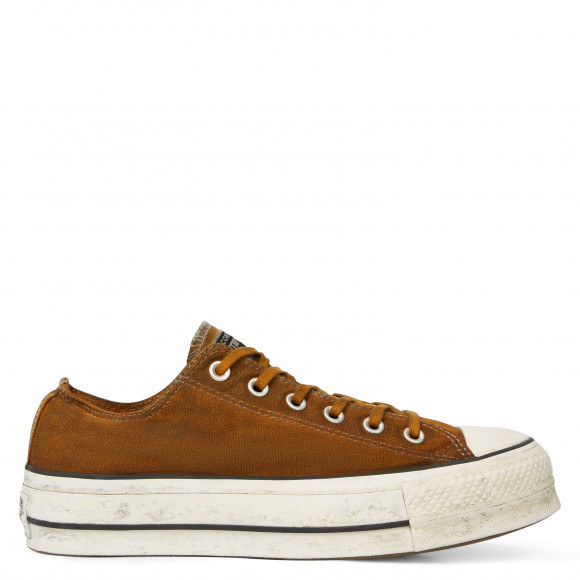 Converse Chuck Taylor All Star Canvas Rust Platform Low Top