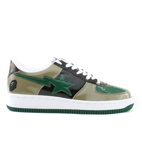 BAPE Bapesta FS-001 Low 'Olive Green'
