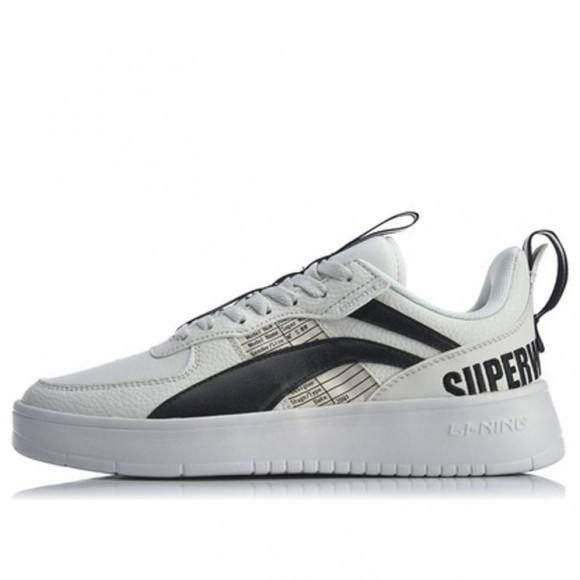 Li-Ning Superwave Lite Classic Casual Shoe Frost White White Skate ...