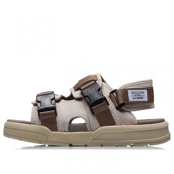 Li-Ning Coca Sandals 'Khaki Brown'
