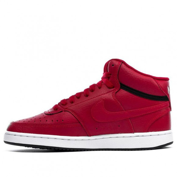 Nike Court Vision Mid Red Shoes (SNKR/Women's) CD5436-600