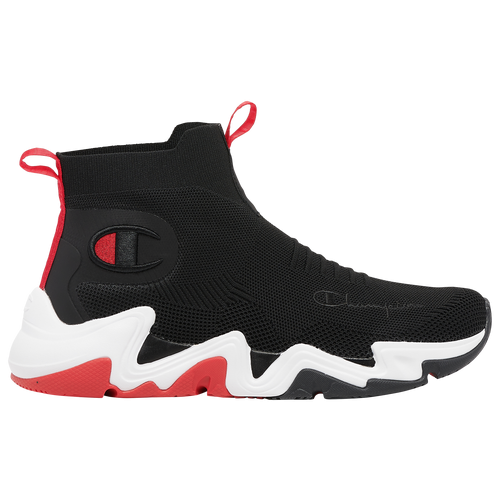 Champion Hyper C Raw - Men's Running Shoes - Black / White / Red