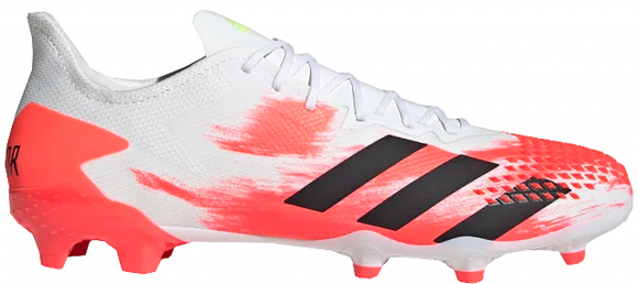 adidas Chaussure Predator 20.2 Terrain souple - Cloud White / Core ...