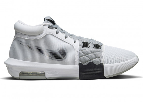 Nike LeBron Witness 8 White Light Smoke Grey