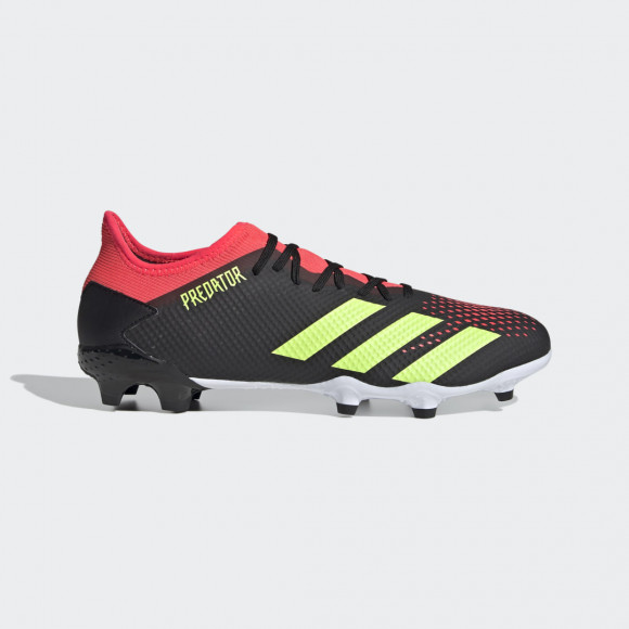 adidas Predator 20.3 Firm Ground Cleats Core Black Mens