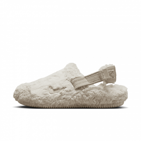 Nike Calm Women Flip-Flops and Sandals - Beige - Size: 3.5 - FUR - Foot ...