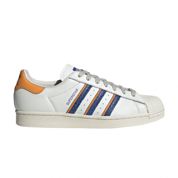 Superstar 'White Orange Rush Snakeskin'