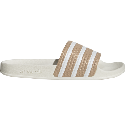 Adidas Men's Adilette in Magic Beige/White