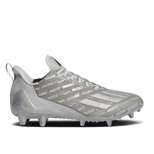 adidas Adizero Cleats 'Grey Silver Metallic'