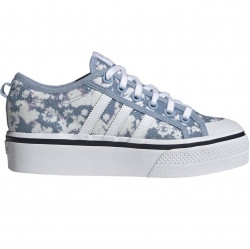 adidas Nizza Platform Shoes Cloud White Womens