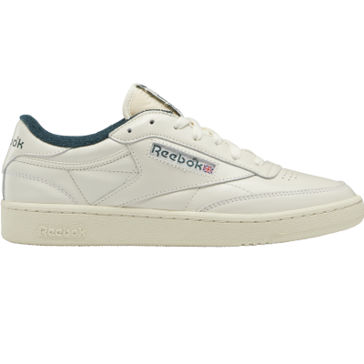 Reebok Men's Club C 85 Vintage Sneakers in Chalk/Alabaster/Forest