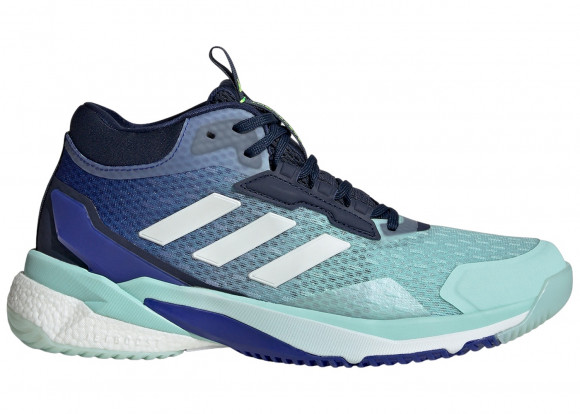 adidas Crazyflight 5 Mid Indoor Semi Flash Aqua Zero Metalic Lucid Blue ...