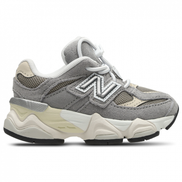 New Balance 9060 Unisex Shoes - Grey - Size: 4.5 - Leather - Foot Locker