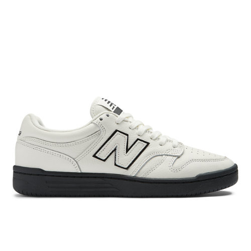 New Balance Hombre NB Numeric 480 in Blanca/blanc/Negro/Noir, Leather ...