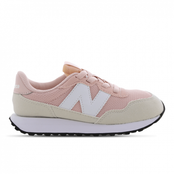 Kids New Balance 237Series K Pink CREAM/PINK Marathon Running Shoes ...