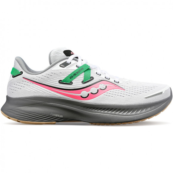 Women's Saucony Guide 16 White|Gravel