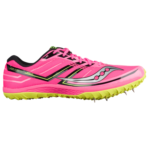 Saucony Kilkenny XC7 Spike - Women's Covered Spikes - Vizi Pink / Citron