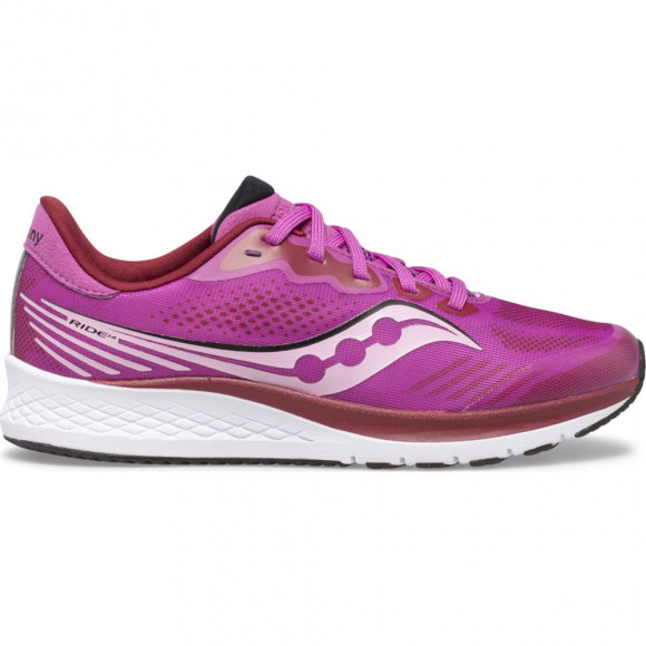 Saucony Trainers - Ride 14 Sneaker in Pink