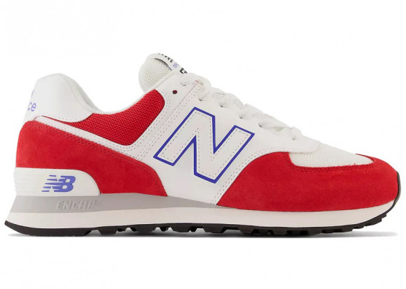New Balance Unisex 574 - Red/White