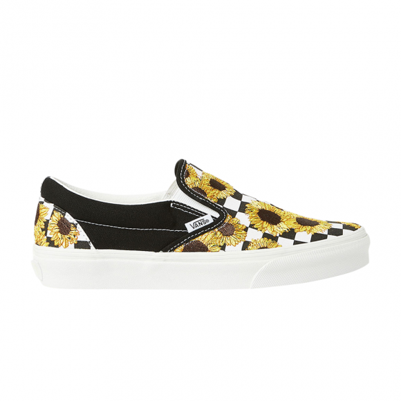 Classic Slip-On 'Sunflower Embroidery'