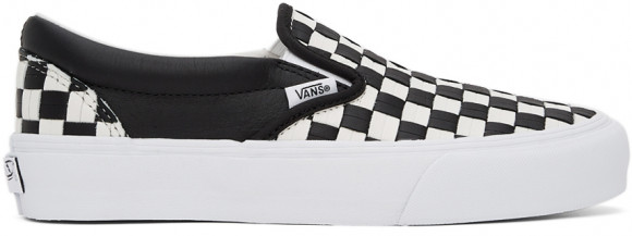 Vans Black & White Slip-On VLT LX Sneakers
