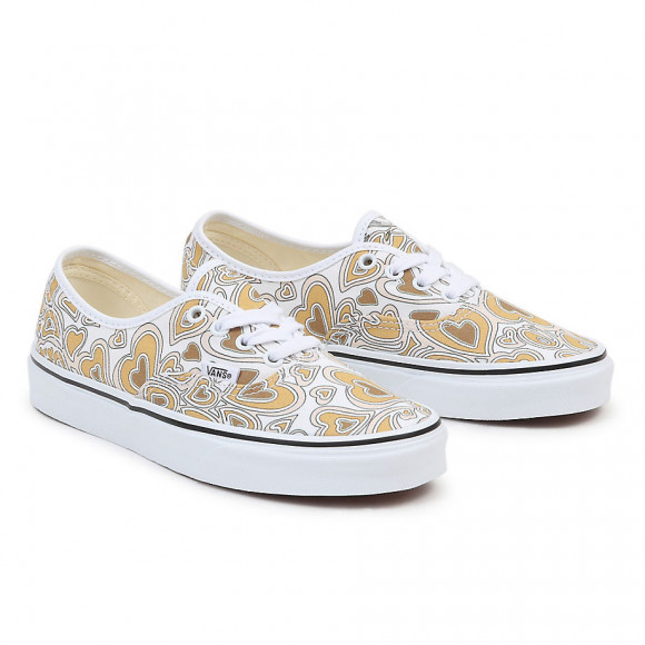 VANS Authentic Shoes (trippy Hearts Multi/white) Women Multicolour