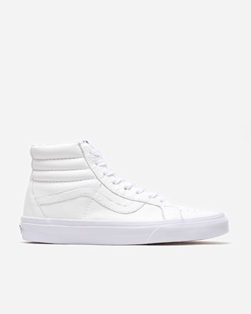 Vans Sk8-Hi Reissue (Premium Leather) White