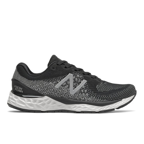 Mujeres New Balance Fresh Foam 880v10 - Black/White, Black/White