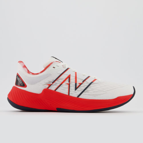 New Balance Mujer FuelCell Prism v2 in Blanca/Azul, Synthetic, Talla 36